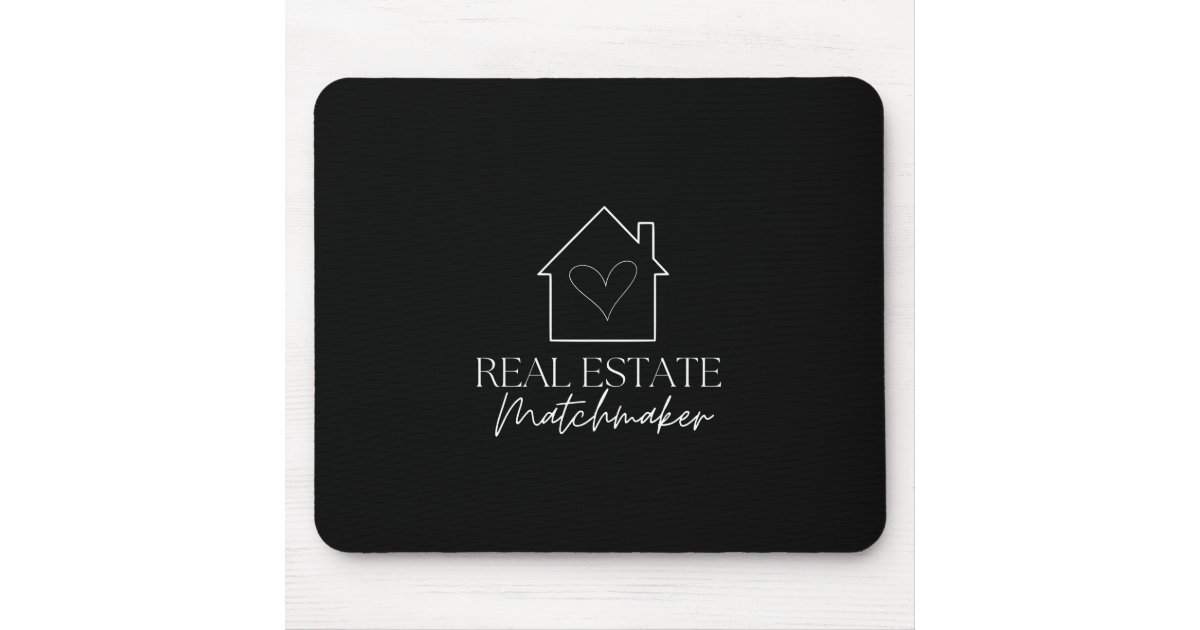 Real Estate Matchmaker Mouse Pad | Zazzle
