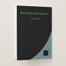 Real Estate Modern Presentation Folders | Zazzle