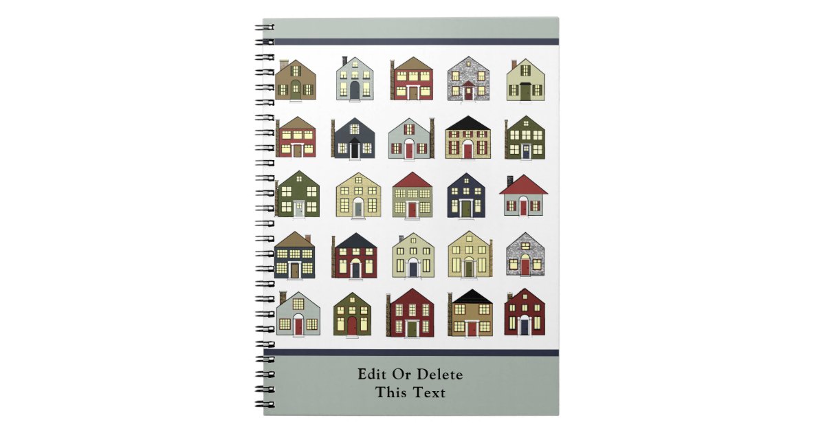 Real Estate Notebook | Zazzle