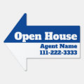 Real Estate Open House Arrow Sign | Zazzle
