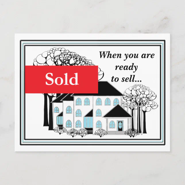 Real Estate Promo Postcard | Zazzle