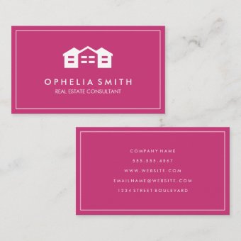 Real Estate | Realtor Agent Business Card | Zazzle