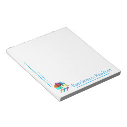 Real Estate, Realtor, estate agent, New Home Notepad | Zazzle