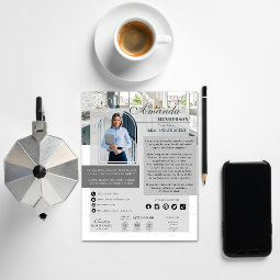 Real Estate Realtor Introduction Flyer | Zazzle