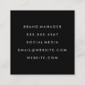 Real Estate Square Business Card | Zazzle
