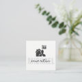 Real Estate Square Business Card | Zazzle