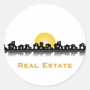 Real Estate Stickers | Zazzle