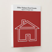 Real Estate Theme Pocket Folder | Zazzle