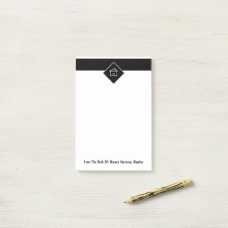 Real Estate Theme Sticky Post Memo Notes | Zazzle