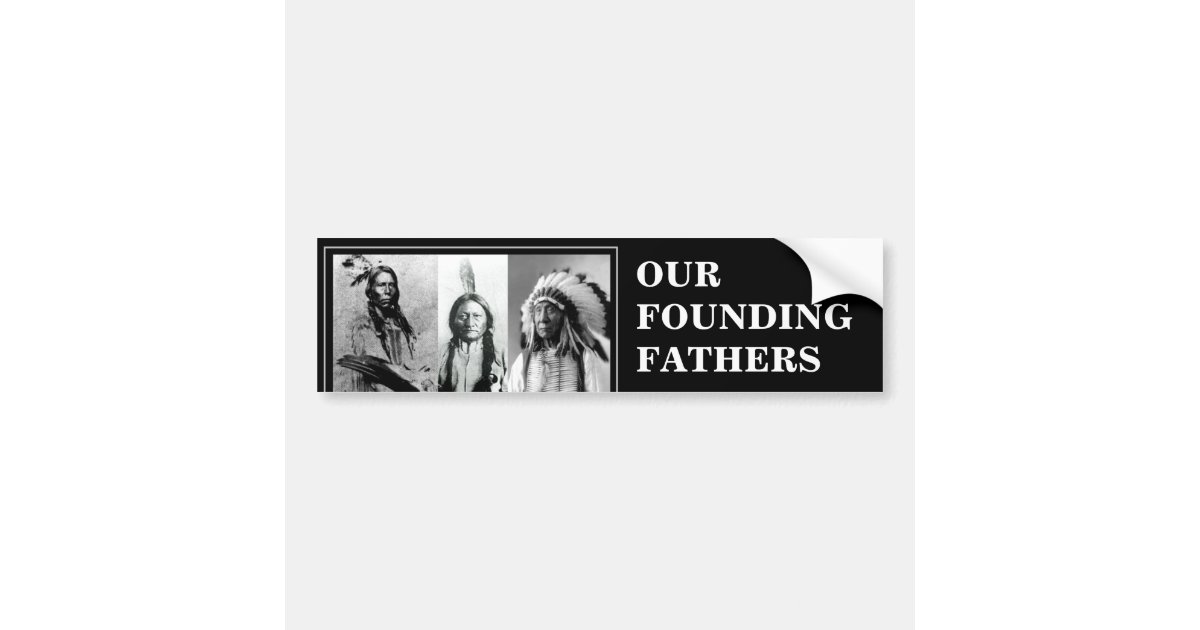 Real Founding Fathers sticker | Zazzle