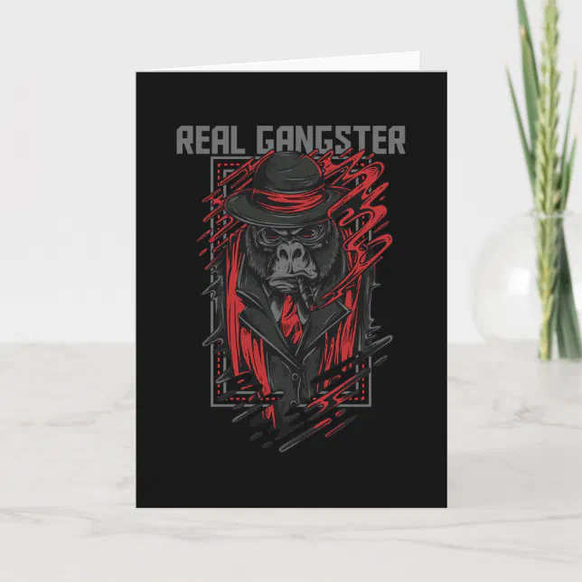 Real Gangster Card | Zazzle