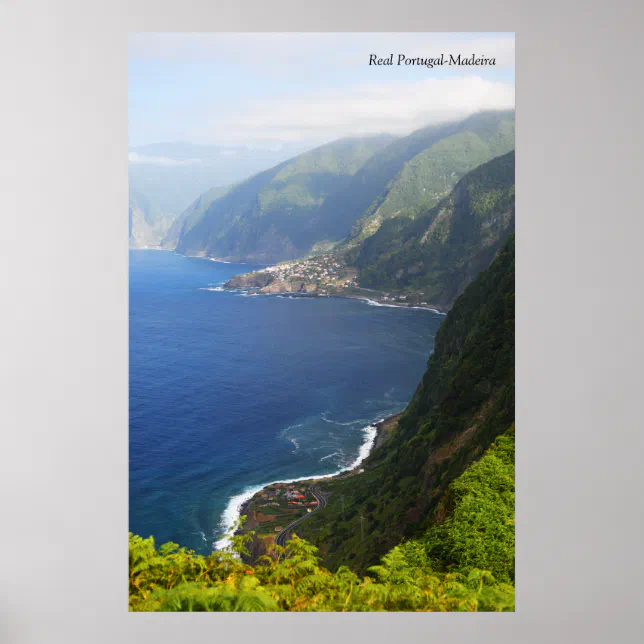 Real Portugal-Madeira Poster | Zazzle