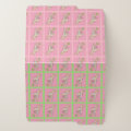 Real Pretty pink and green File Folder | Zazzle