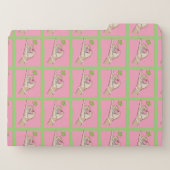 Real Pretty pink and green File Folder | Zazzle