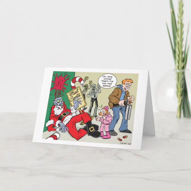 Real Santa Holiday Card | Zazzle