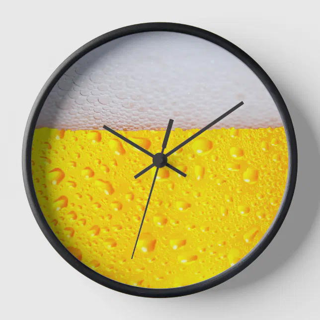 Realistic Beer Clock | Zazzle