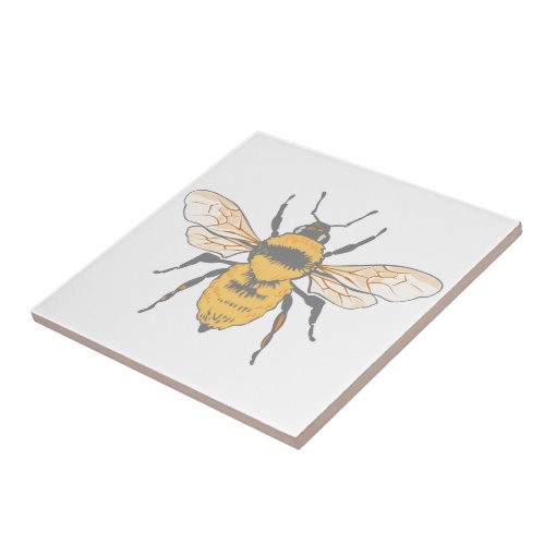 Realistic Bumblebee Ceramic Tile | Zazzle