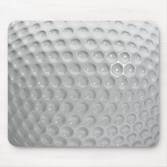 Realistic Looking Golf Ball Texture Pattern Mouse Pad | Zazzle.com