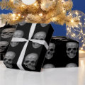 Realistic Skull Wrapping Paper | Zazzle