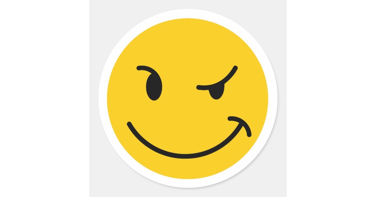 Really Icon Classic Round Sticker | Zazzle