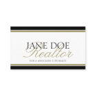 Realtor Gold Script - Available Letterhead - Business Card | Zazzle