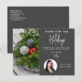 Realtor Holiday Greetings Postcard | Zazzle