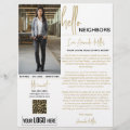 Realtor Introduction Real Estate Farming Letter Flyer | Zazzle