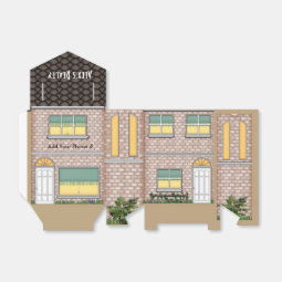 Realtor Open House Home Shape Treat Box | Zazzle