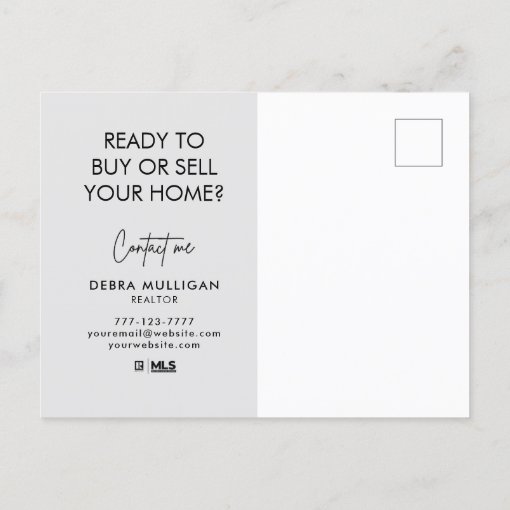 Realtor Postcard - Real Estate Spring Marketing | Zazzle