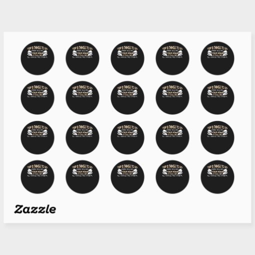 Realtor When Selling Your Home Call Me Classic Round Sticker | Zazzle