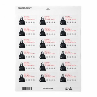 reaper Label | Zazzle