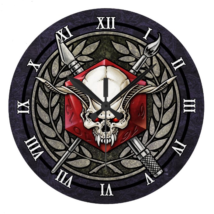 ReaperCon 2019 - Logo Wall Clock | Zazzle.com