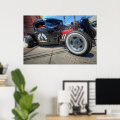 Rebel Rods Customs Poster | Zazzle