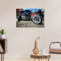 Rebel Rods Customs Poster | Zazzle