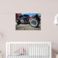 Rebel Rods Customs Poster | Zazzle