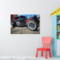 Rebel Rods Customs Poster | Zazzle