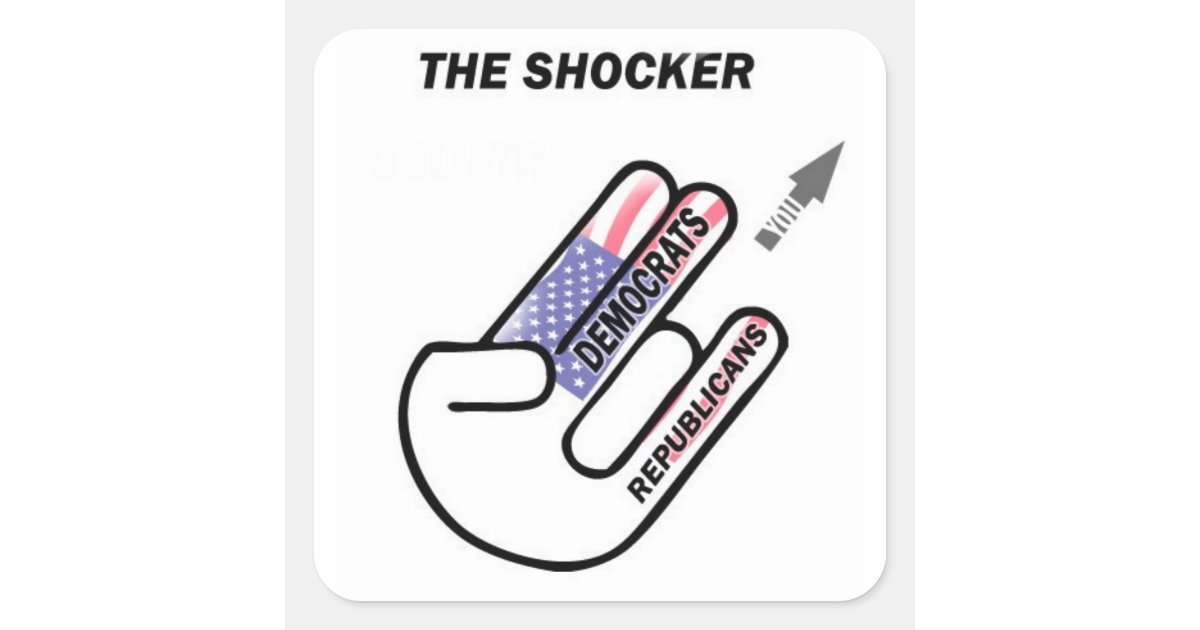 REC SQUARE STICKER | Zazzle