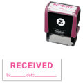 RECEIVED Signature and Date Business Bookkeeping Self-inking Stamp | Zazzle