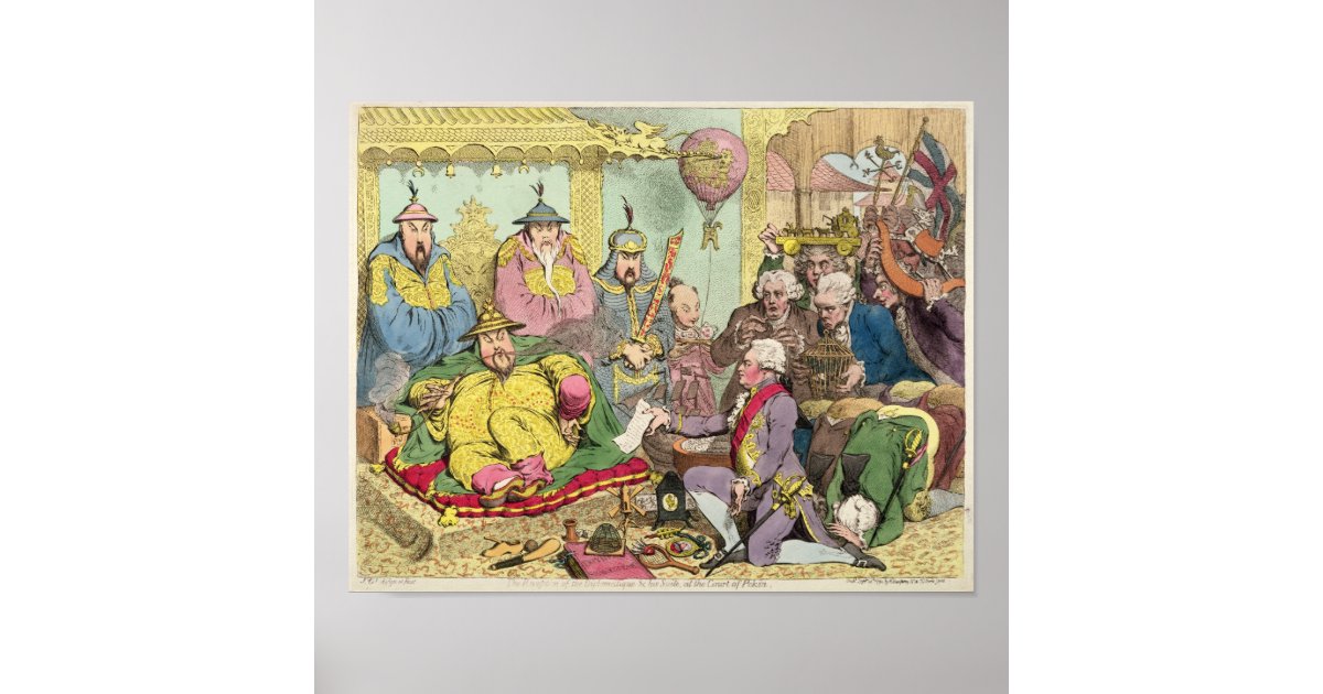 Reception of the Diplomatique Poster | Zazzle