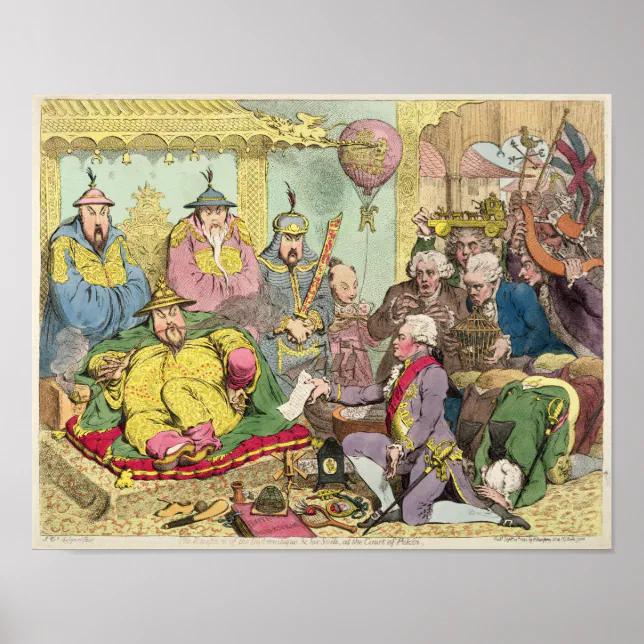 Reception of the Diplomatique Poster | Zazzle