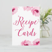 Recipe Cards Sign Print | Zazzle