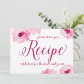 Recipe Cards Sign Print | Zazzle