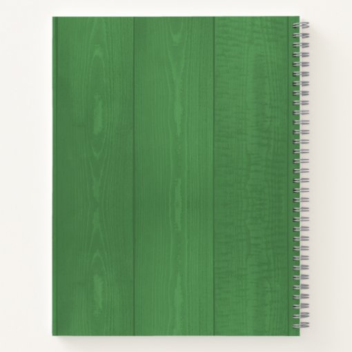 Recipe cookbook chef monogrammed rustic kitchen notebook | Zazzle