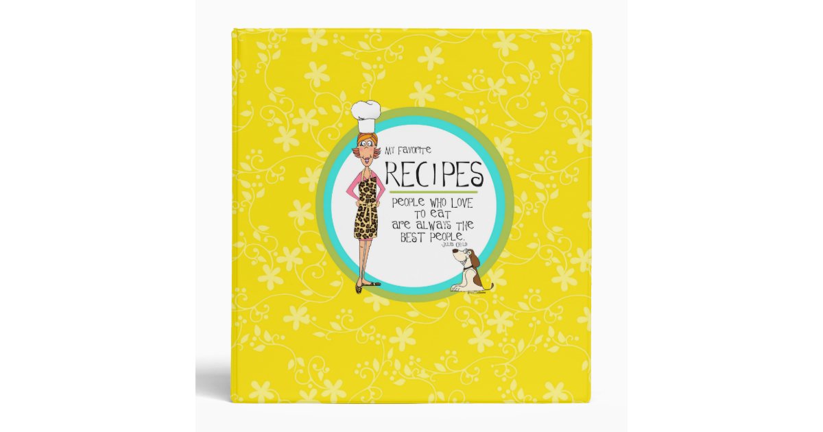 Recipe Folder | Zazzle