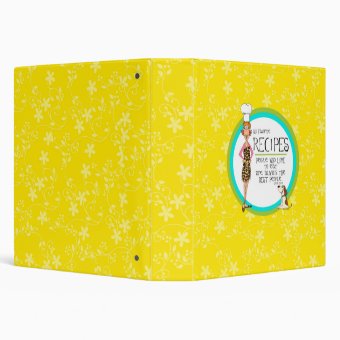 Recipe Folder | Zazzle