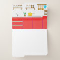 Recipe oven file folder | Zazzle