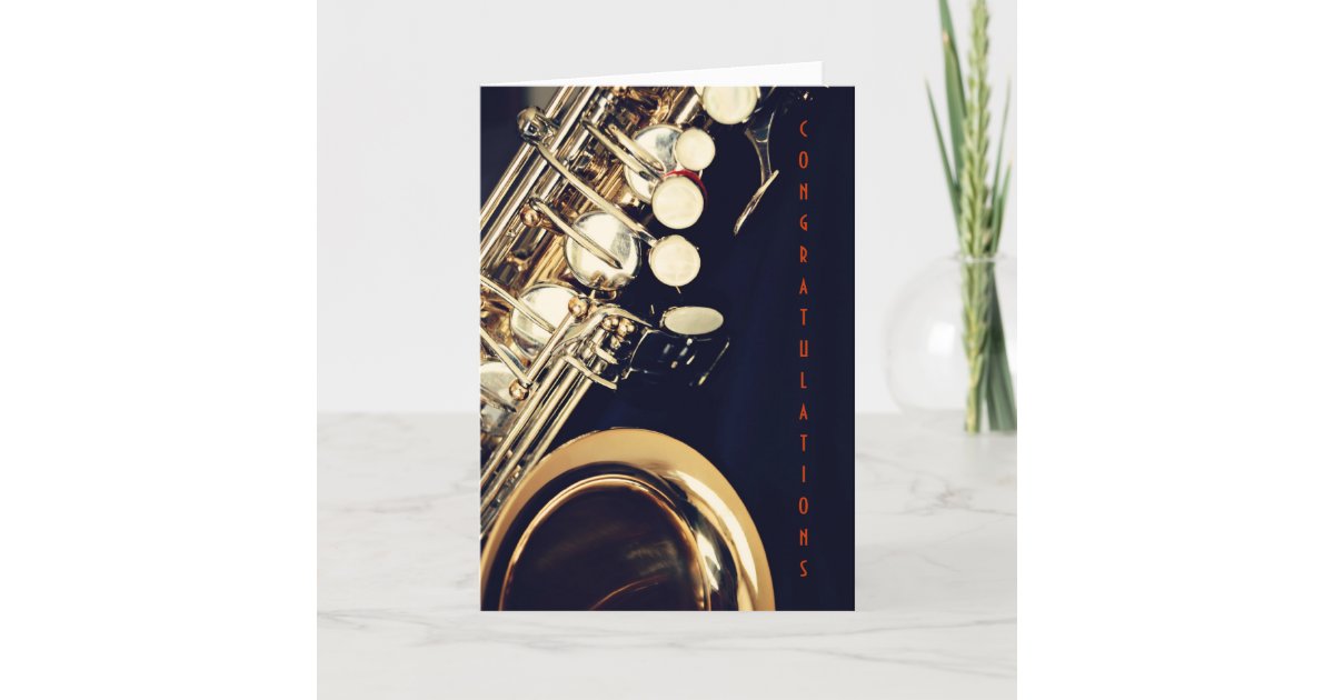 Recital Congratulations Card | Zazzle