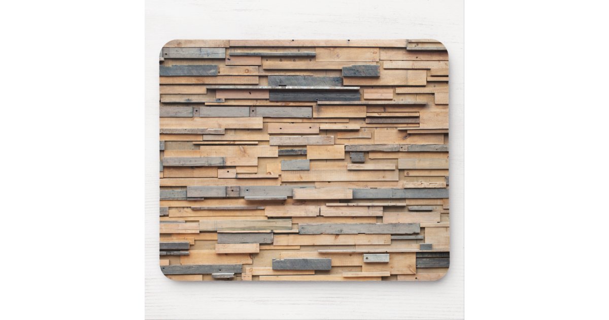Reclaimed Wood, Sustainable Material Mouse Pad | Zazzle
