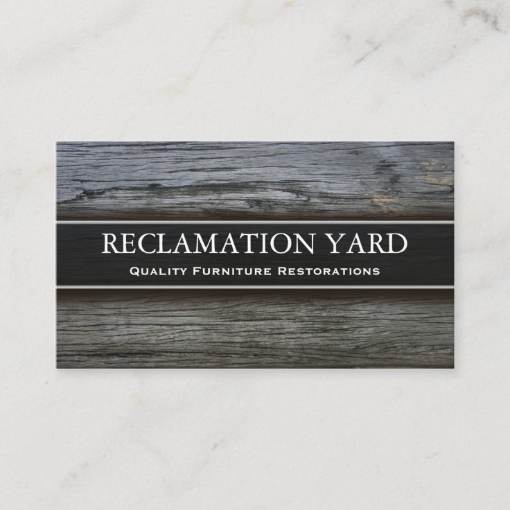 Reclamation / Salvage Yard Business Card | Zazzle