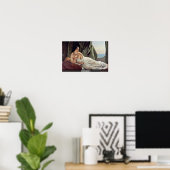 Reclining Odalisque By Hayez Francesco Poster | Zazzle